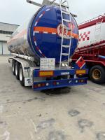 China 3-Axis Oil Tanker Semi-Trailer Fuel / Liquid Tank Semi Trailer for sale
