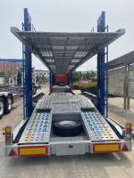 China CIMC 2 Axle 8 Land Road Car Carrier Trailer Car Transport Trailer for sale
