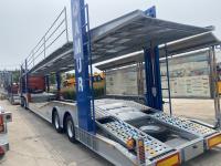 China CIMC 2 Axle 8 Land Road Car Carrier Trailer Car Transport Trailer for sale