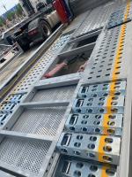 China CIMC 2 Axle 8 Land Road Car Carrier Trailer Car Transport Trailer for sale