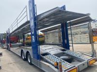 China CIMC 2 Axle 8 Land Road Car Carrier Trailer Car Transport Trailer for sale