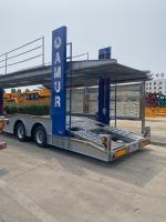 China CIMC 2 Axle 8 Land Road Car Carrier Trailer Car Transport Trailer for sale