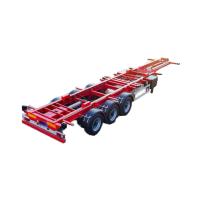 China High Quality Heavy Load Capacity Trailer Skeleton Parts Container Transportation for sale