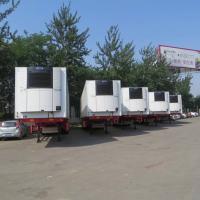 China 3-axle Cold Chain Frozen Semi Trailer Refrigerated Trailer for sale