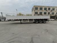 China CIMC 3 Axles 13m Used In The Transportation Of Various Bulk Goods Or Containers Heavy Duty Sidewall Fence Semi Trailer for sale