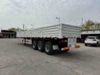 China CIMC 3 Axles 13m Used In The Transportation Of Various Bulk Goods Or Containers Heavy Duty Sidewall Fence Semi Trailer for sale