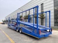 China 2-Axle Double-layer Steel Design For 8/9 Cars Carrier Transport Vehicle Semi-trailer for sale