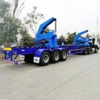 China 40ft Steel Container Semi-Trailer Side Loader With Wabco Brake System for sale