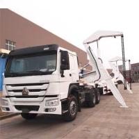 China 40ft Steel Container Semi-Trailer Side Loader With Wabco Brake System for sale