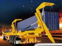 China 40ft Steel Container Semi-Trailer Side Loader With Wabco Brake System for sale