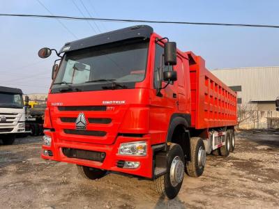 China Howo Brand 8x4 Dump Truck 375/450 Horsepower Manual Transmission Diesel Fuel New Condition Popular For Construction for sale