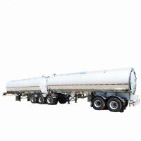 China USED 3AXLES FUEL TANK SEMI TRAILER CUSTOMIZED FUEL DELIVERY for sale