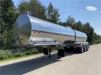 China USED 3AXLES FUEL TANK SEMI TRAILER CUSTOMIZED FUEL DELIVERY for sale