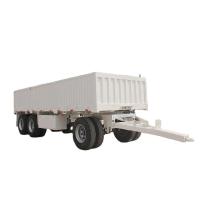 China CIMC 1/ 2 Axle High Tense Steel 6.5-9.5m Length Load Capacity 20-30 Tons Flatbed With Moving Turn Full Truck for sale