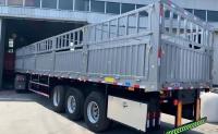 China CIMC 2024 New Design Fence and Skeleton Semi Trailer Truck Trailers Steel Product for sale