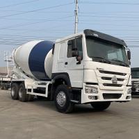 China New Used Sinotruk Howo Truck Trailers 10 To 18 Cubic Meter Capacity Concrete Cement Mixer Truck With Pump for sale