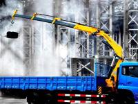 China ISUZU Left Hand Drive 380hp Max Lifting Capacity 10000kg Tare Weight 4000kg Truck Loading Mounted Crane for sale