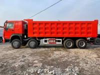 China SINOTRUK HOWO 380HP Euro II With Oil Bathing System 8X4 TIPPER TRUCK for sale