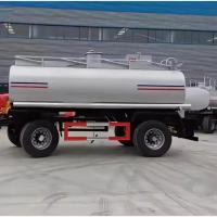 China High Quality DrawBar Fuel Tanker Full Trailer for sale