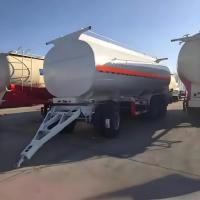 China High Quality DrawBar Fuel Tanker Full Trailer for sale