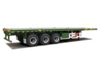 China Heavy-Duty Fatbed Semi Trailer For Stable And Efficient Transportation Of Oversized Loads for sale