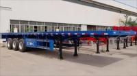 China Heavy-Duty Fatbed Semi Trailer For Stable And Efficient Transportation Of Oversized Loads for sale