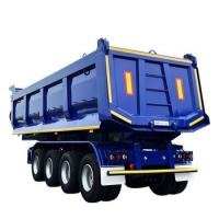 China Africa Heavy-Duty Dump Truck Semi Trailer: Engineered for Efficient Transportation and Unloading of Bulk Materials and Waste for sale