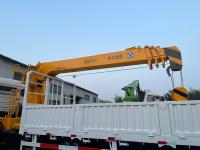 China SHACMAN 12 Ton Truck With 5 Section Telescopic Boom 360 Degree Rotation Angle Construction Lifting Hydraulic Mounted Crane for sale