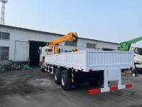 China SHACMAN 12 Ton Truck With 5 Section Telescopic Boom 360 Degree Rotation Angle Construction Lifting Hydraulic Mounted Crane for sale