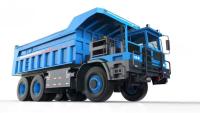 China Customized 6*4 Driving Type 3 Axles Tare Weight 39000kg Electric Mining Dump Truck for sale