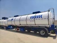 China CIMC Stainless Steel LNG Gas With Single Or 2/4 Optional Compartment Cryogenic Trucks for sale