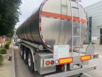 China CIMC Multi Function Aluminum Alloy 3 Axle 25000-70000l Petrol Tank Oil Fuel Tanker for sale