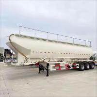 China CIMC 3 Axle Transport Cement Granular Materials Or Dry Bulk Cement Powder Tanker Semi Truck Trailer for sale