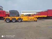 China CIMC 2/3 Axles 20-40-45ft Extendable Slider Skeleton Container Chassis Semi-trailer for sale