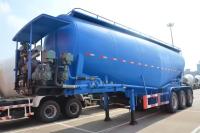 China V Type 3 Axis 60 Cubic Meters Made Of Steel With A Max Payload Of 60t Cement Semi Trailer for sale