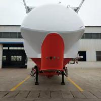 China Carbon Steel 3 Axles W Type 2-3 Compartment Customized Hual 60T Flour Tank Trailer for sale