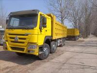 China Howo Brand 8x4 Dump Truck 375 Horsepower Manual Transmission Diesel Fuel New Condition For Construction In Africa for sale