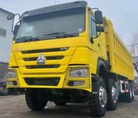 China Howo Brand 8x4 Dump Truck 375 Horsepower Manual Transmission Diesel Fuel New Condition For Construction In Africa for sale
