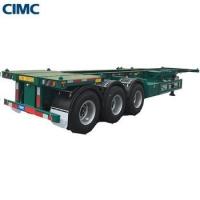 China Heavy Load Capacity Trailer Skeleton Parts Container Transportation for sale