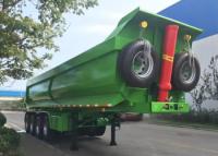 China Africa Heavy-Duty Dump Truck Semi Trailer: Engineered for Efficient Transportation and Unloading of Bulk Materials and Waste for sale