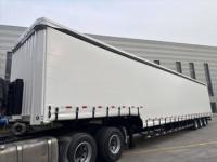 China Versatile CIMC Tarped Semi-Trailer  For Cargo Protection 38600kg Max Payload for sale