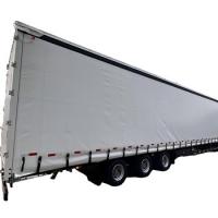 China Versatile CIMC Tarped Semi-Trailer  For Cargo Protection 38600kg Max Payload for sale