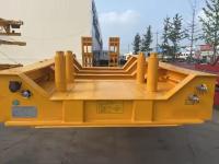 China CIMC Strength Steel 3-Axis 40-200 Tons Heavy Duty Lowbed Semi Trailer for sale