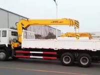 China ISUZU Left Hand Drive 380hp Max Lifting Capacity 10000kg Truck Loading Mounted Crane for sale