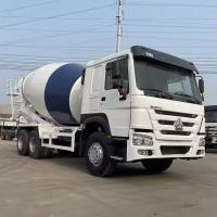 China Second Hand HOWO 340HP 2-25cbms 9630*2500*3998mm 16650kg Cement Concrete Mixer Truck for sale