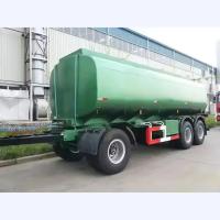 China High Quality DrawBar Fuel Tanker Full Trailer for sale