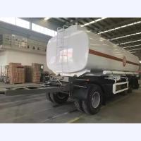 China High Quality DrawBar Fuel Tanker Full Trailer for sale