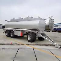China High Quality DrawBar Fuel Tanker Full Trailer for sale