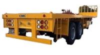 China Heavy-Duty Fatbed Semi Trailer  For Stable And Efficient Transportation Of Oversized Loads for sale
