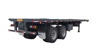 China Heavy-Duty Fatbed Semi Trailer  For Stable And Efficient Transportation Of Oversized Loads for sale